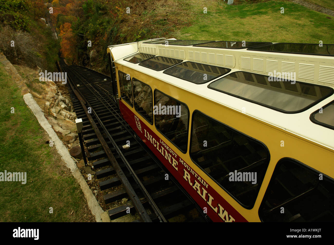 AJD54165, Chattanooga, TN, Tennessee, Lookout Mountain Incline Railway ...
