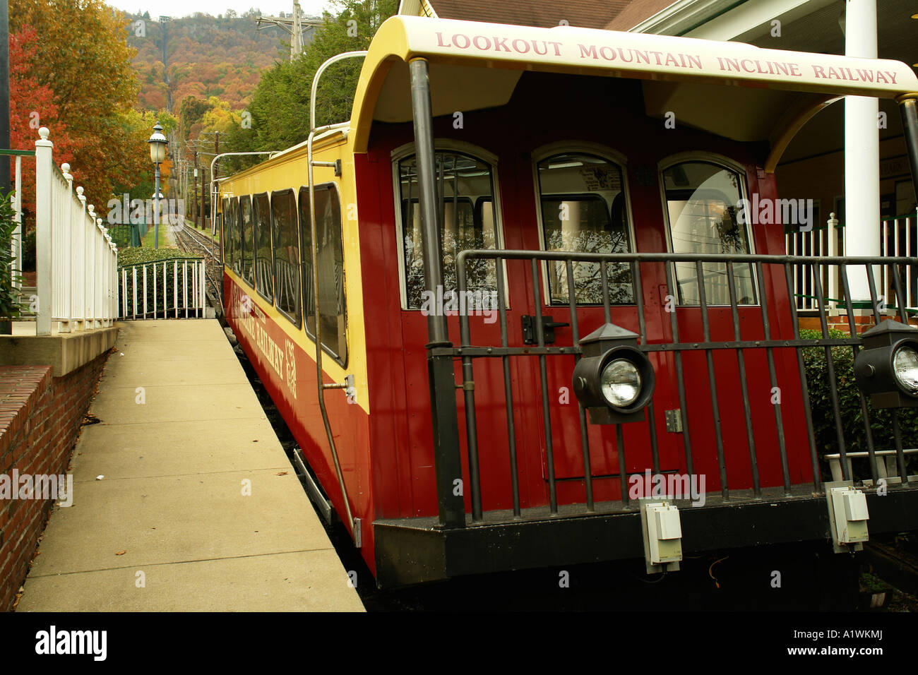 AJD54181, Chattanooga, TN, Tennessee, Lookout Mountain Incline Railway ...