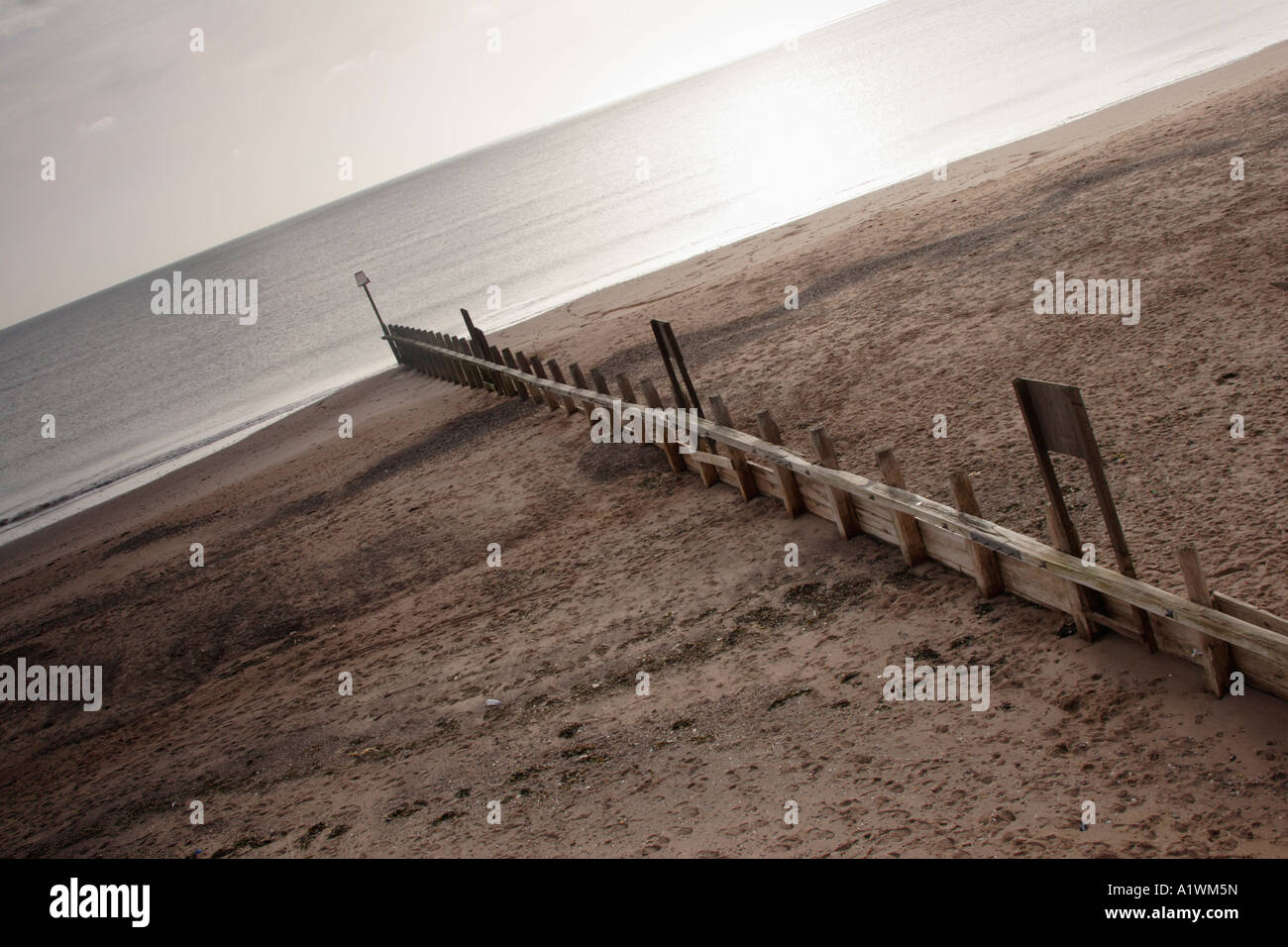 Exmouth groynes hi-res stock photography and images - Alamy