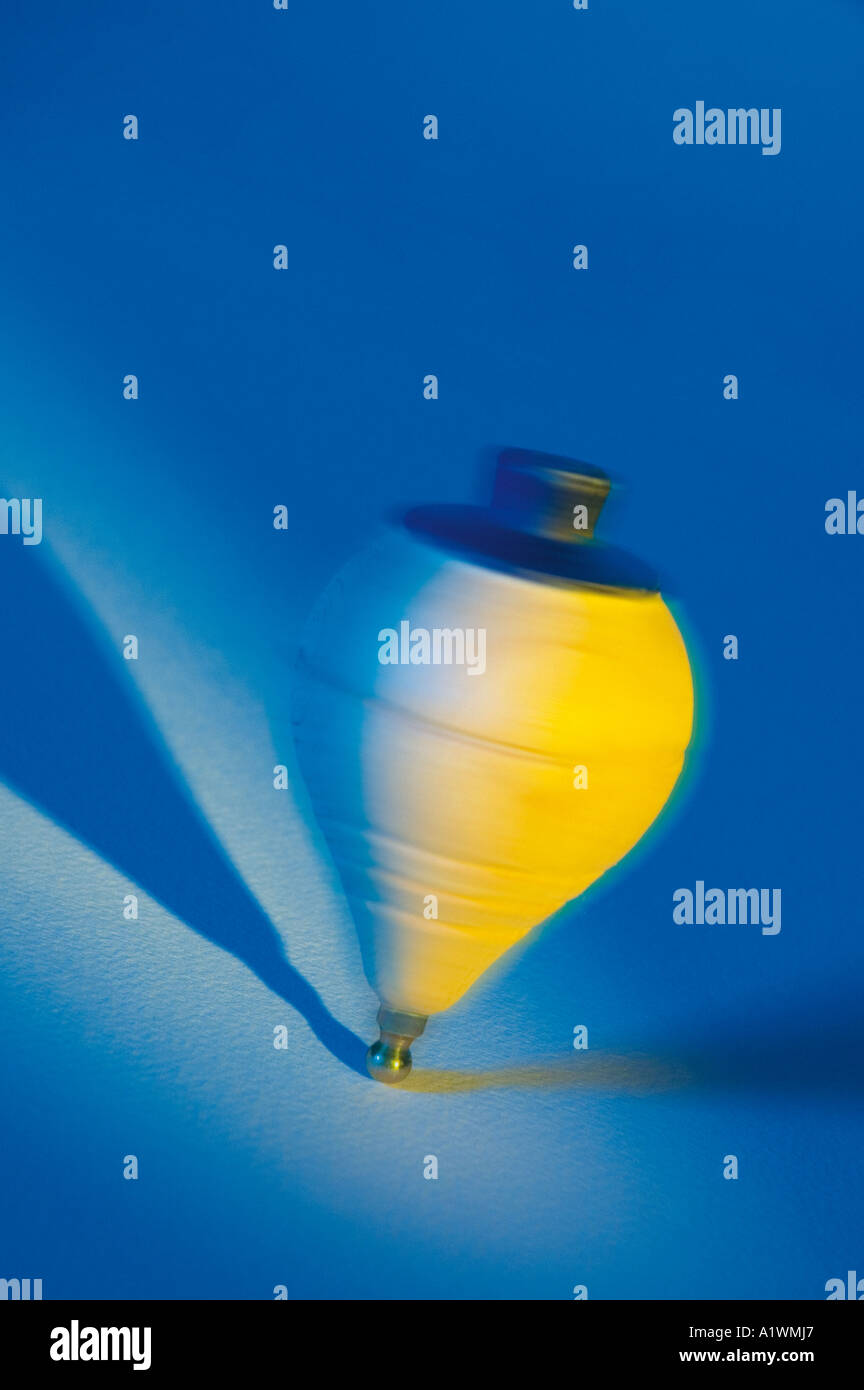 SPINNING TOP TURNING Stock Photo - Alamy