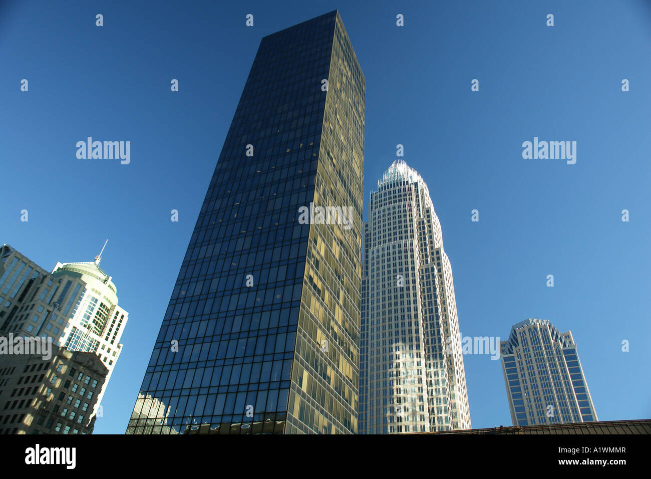 AJD54425, Charlotte, NC, North Carolina, Downtown, high-rise buildings ...
