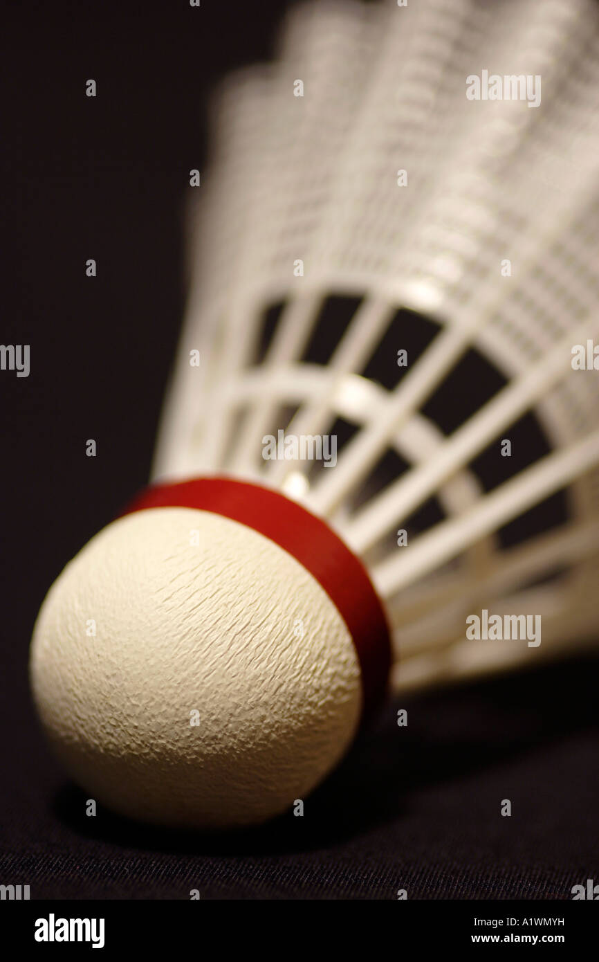shuttlecock close up Stock Photo - Alamy
