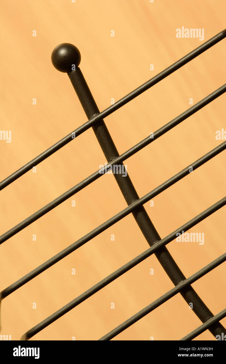 Metal DVD CD rack close up Stock Photo - Alamy