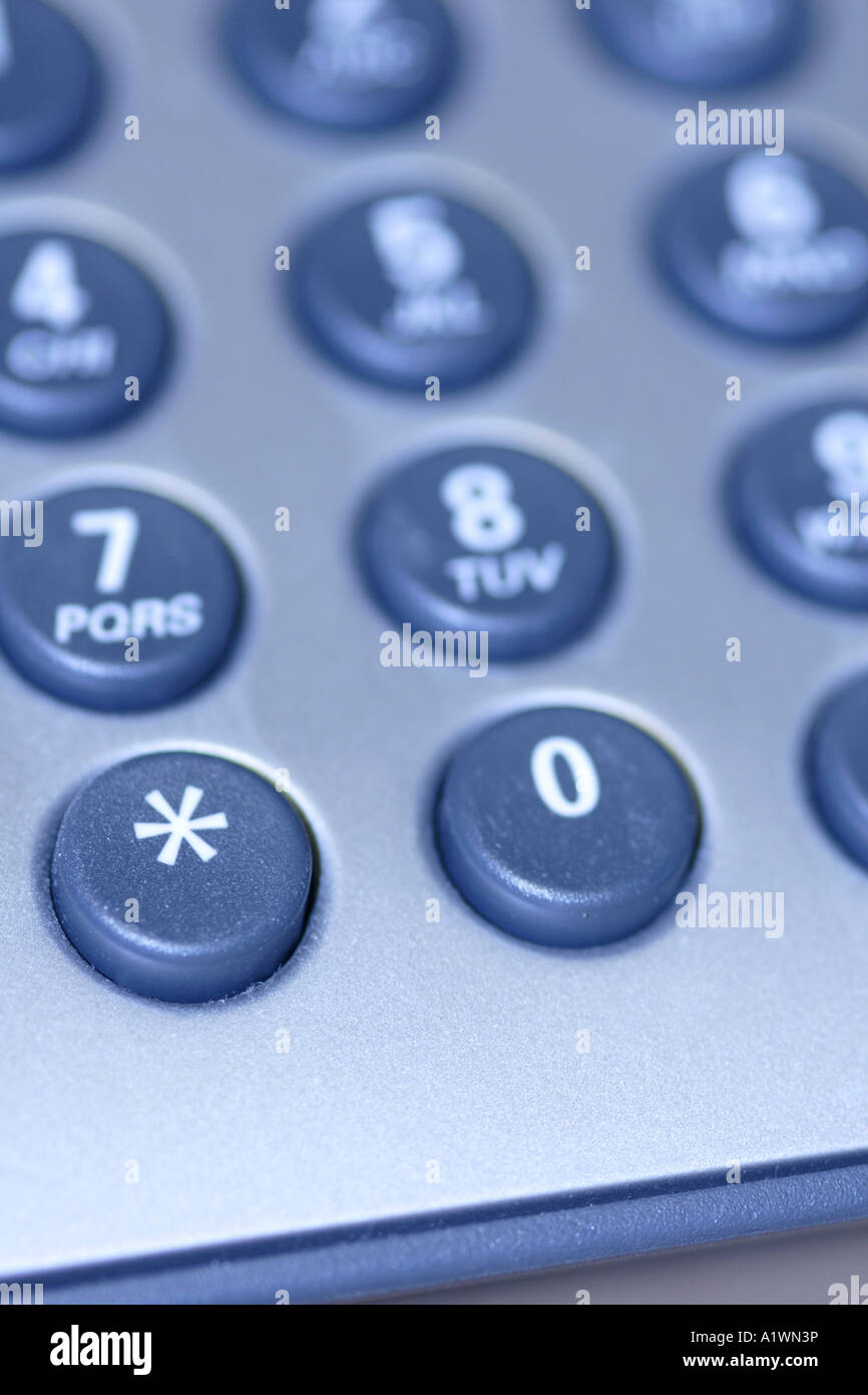 telephone keypad close up Stock Photo - Alamy