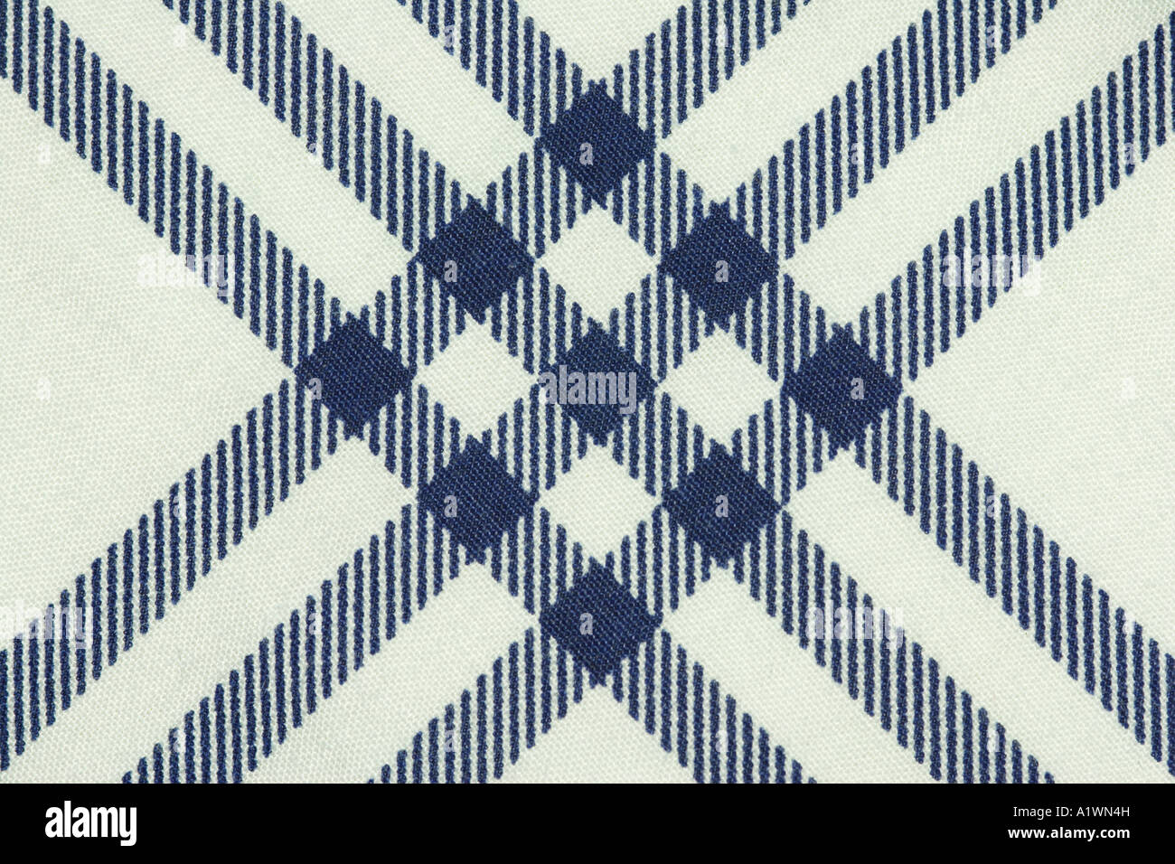 Crossing blue lines on white material pattern and texture Stock Photo ...