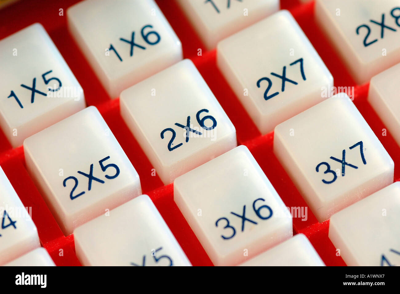 Times Learning Numbers 2 6 7 Stock Photo - Alamy