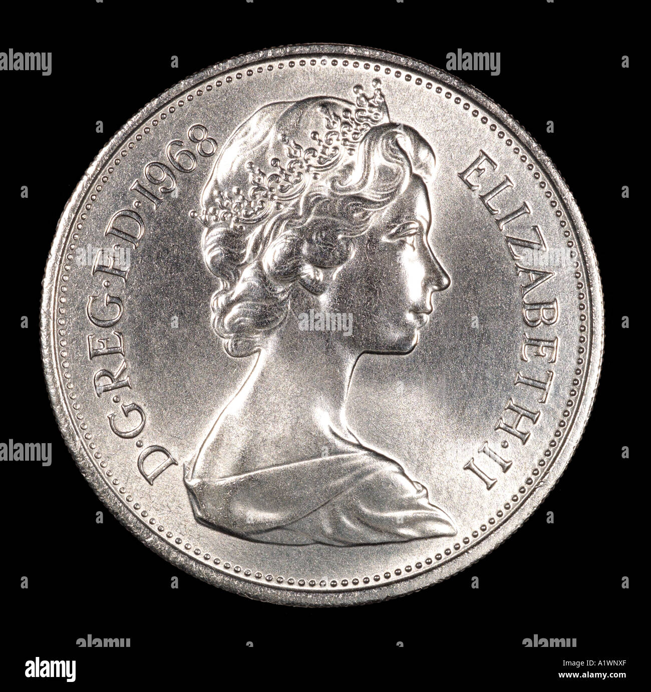 Queen elizabeth ii, profile picture hi-res stock photography and images ...