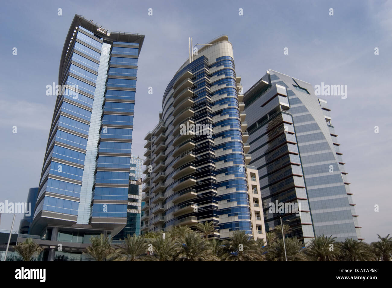 High Rise Buildings Dubai Stock Photo - Alamy