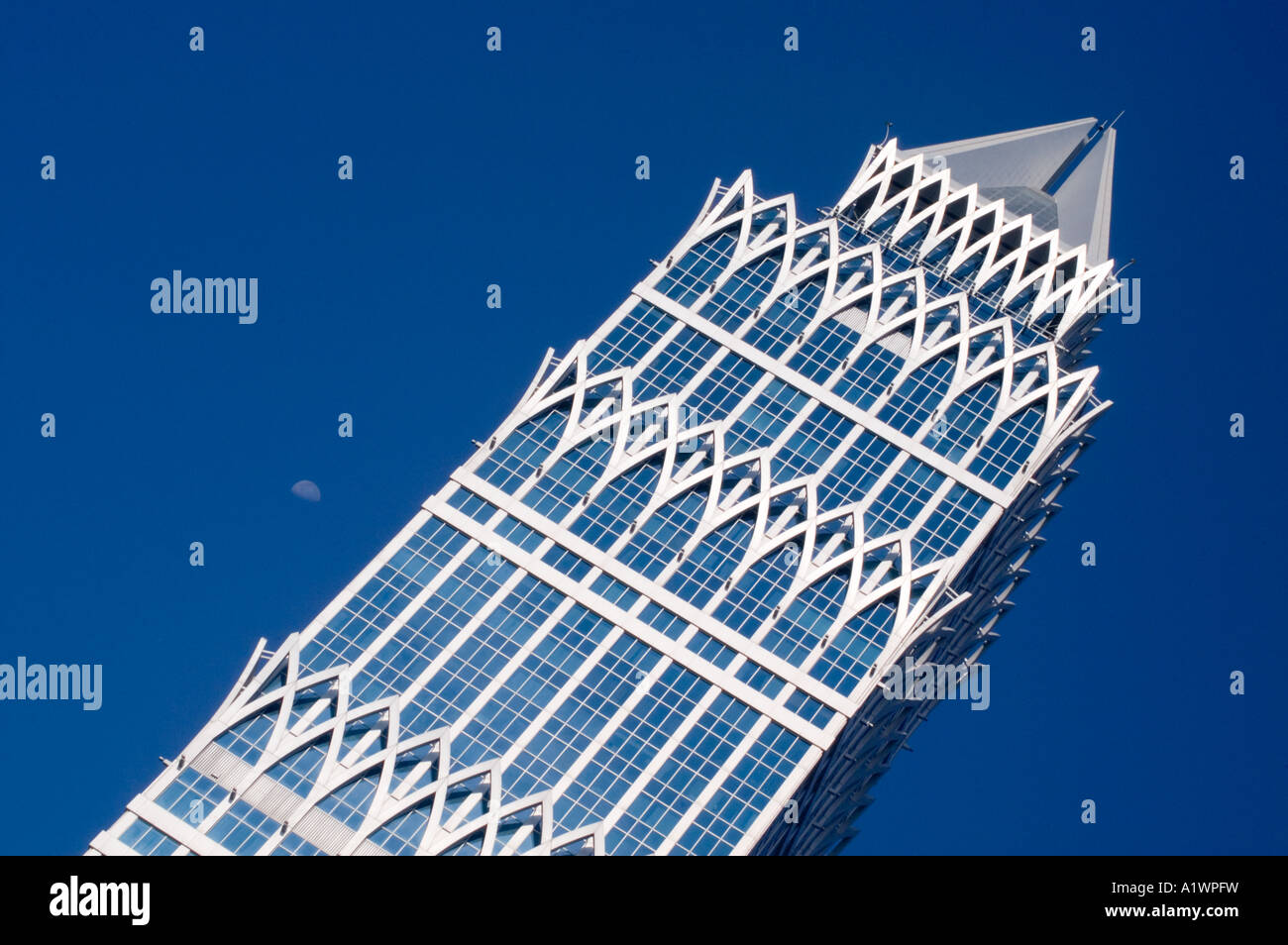 The Tower Sheik Zayed Road Dubai Stock Photo - Alamy