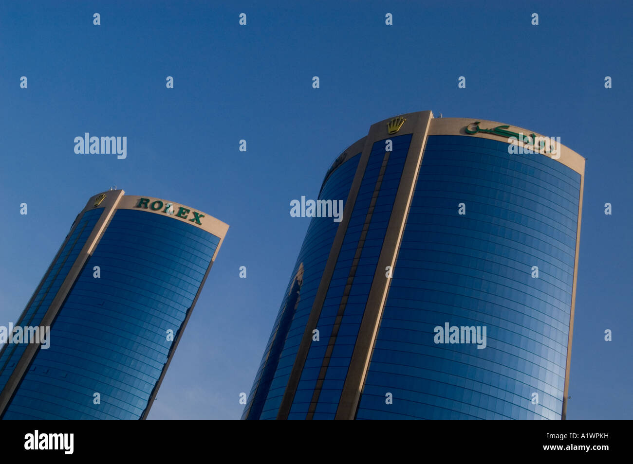 Rolex Towers Dubai Stock Photo - Alamy