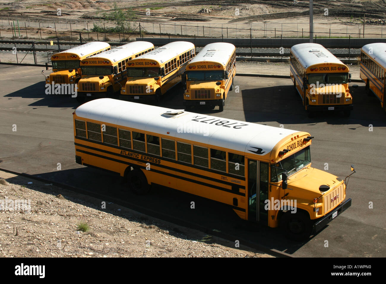 LOS ANGELES CALIFORNIA USA, school omnibus Stock Photo - Alamy