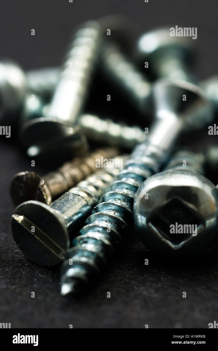 A pile of screws Stock Photo - Alamy