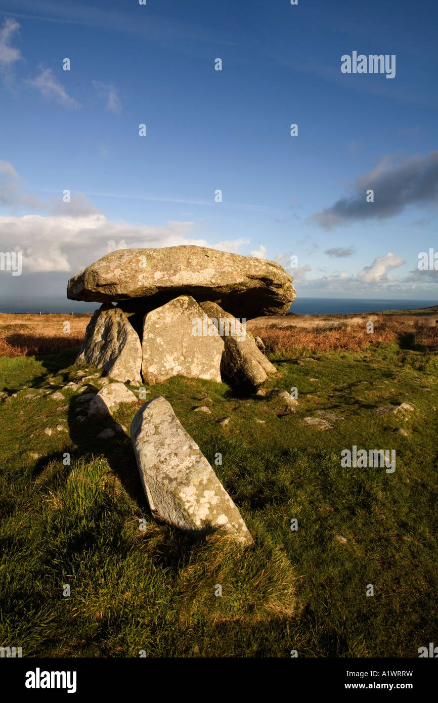 chun quoit west penwith cornwall Stock Photo - Alamy