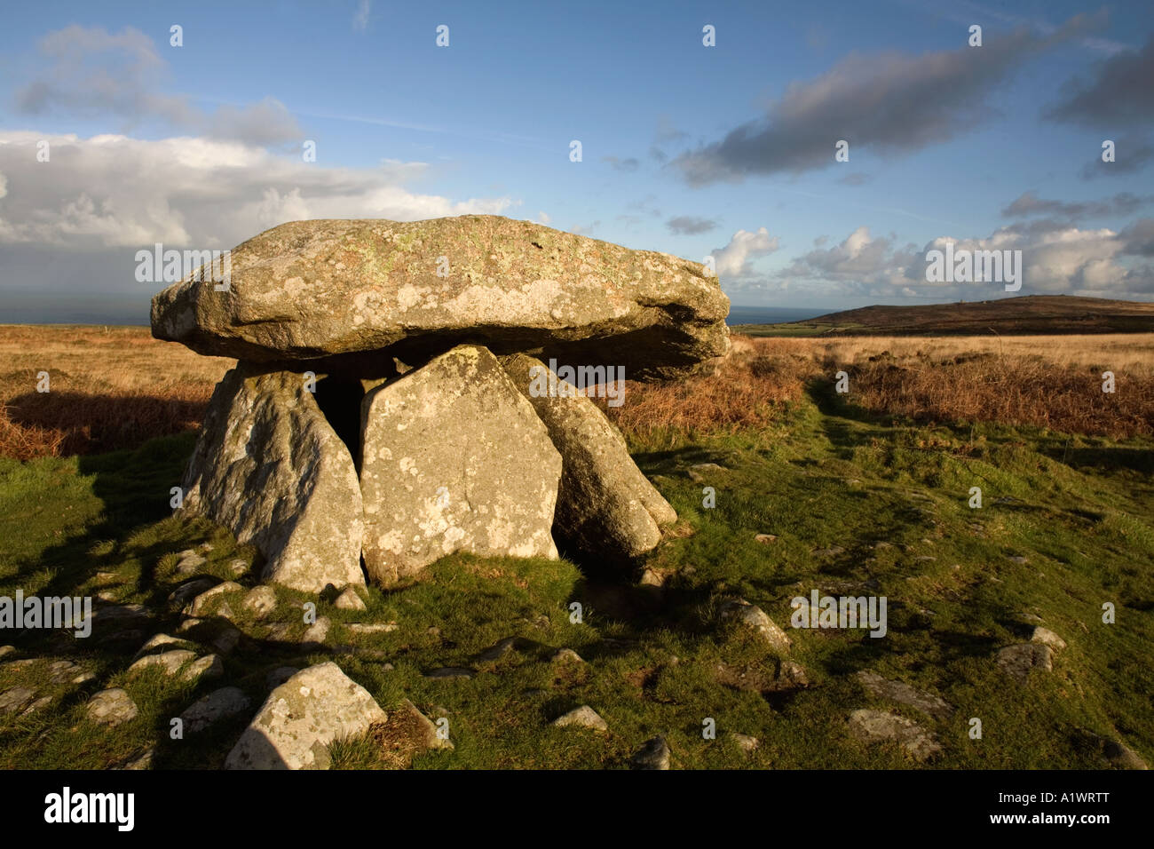 chun quoit west penwith cornwall Stock Photo - Alamy