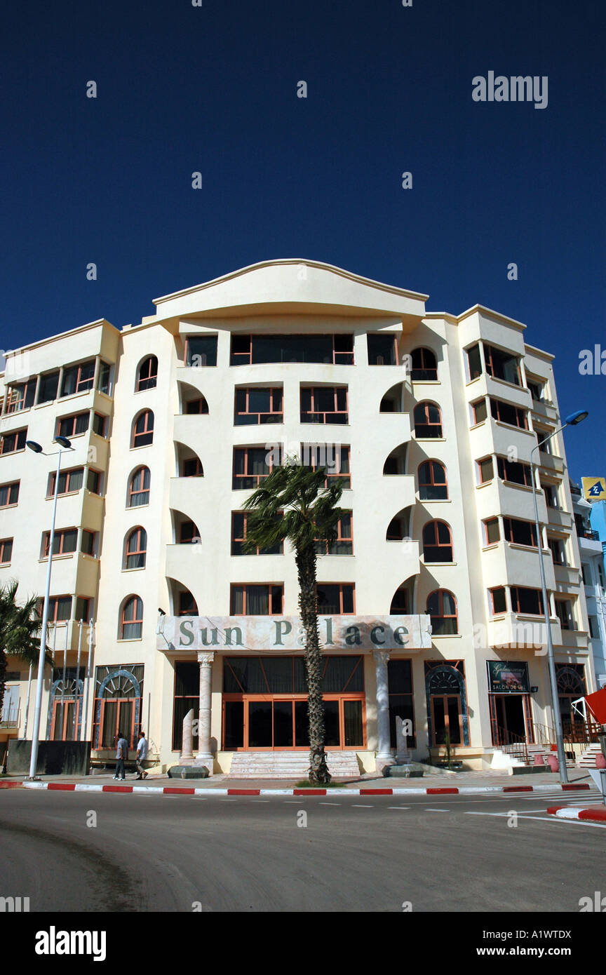 Sun palace hotel in Sousse city in Tunisia Stock Photo - Alamy