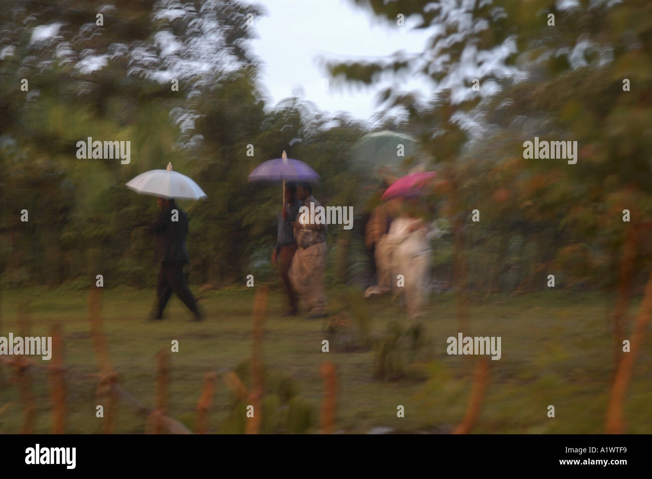 People running for cover hi-res stock photography and images - Alamy