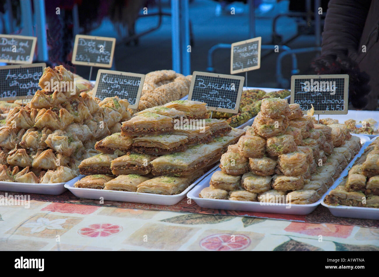 Greek pastries hi-res stock photography and images - Alamy