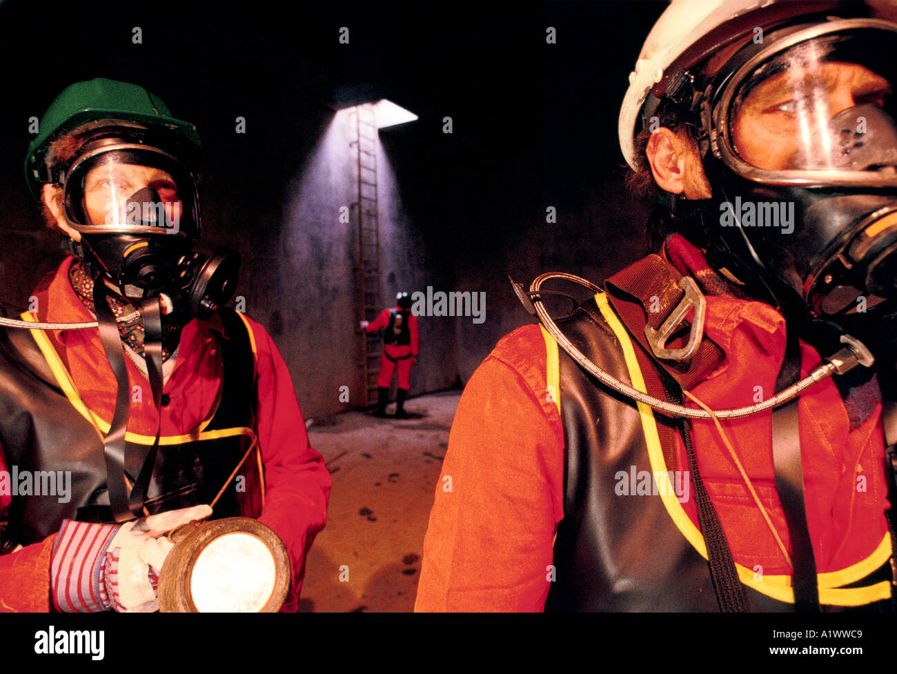 Gas mask inspection hi-res stock photography and images - Alamy