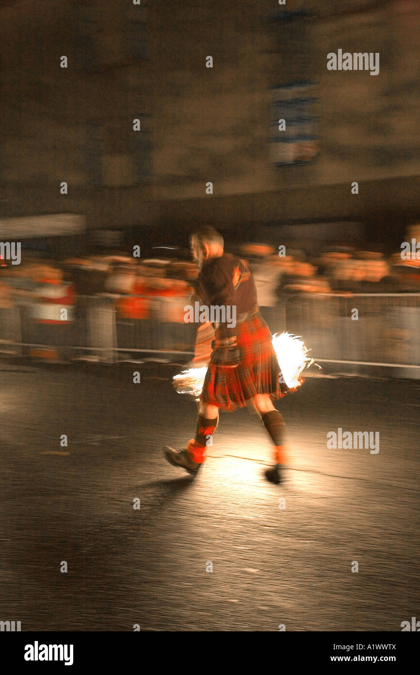 Stonehaven fireballs festival hi-res stock photography and images - Alamy