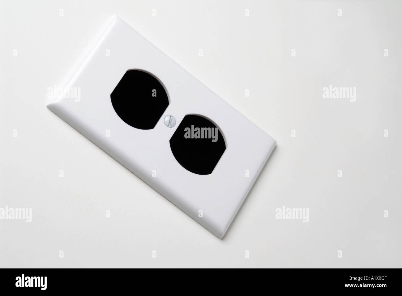 empty electrical wall outlet Stock Photo - Alamy