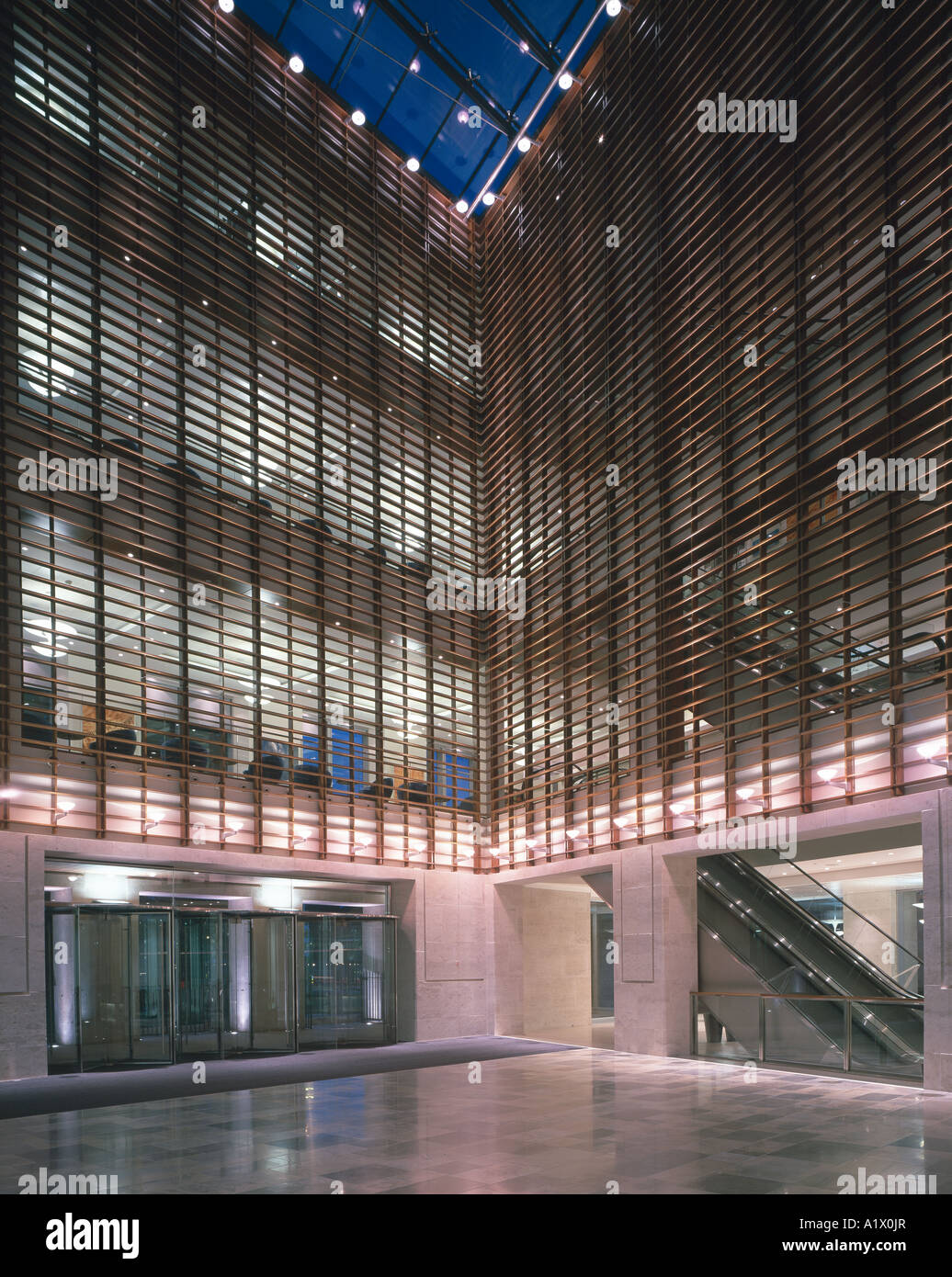 Atrium. Architect: Swanke Hayden Connell Stock Photo - Alamy
