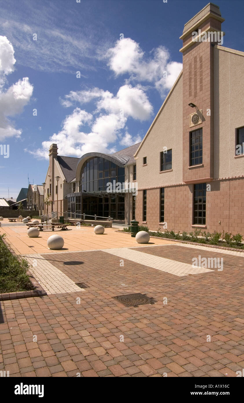 dh Kirkwall Library KIRKWALL ORKNEY New library building front with ...