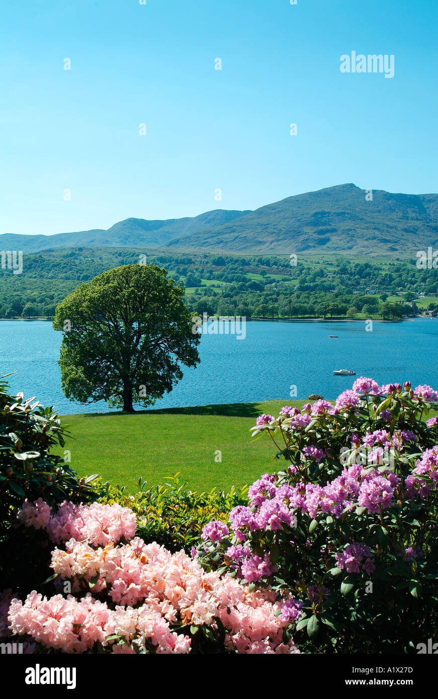 coniston water, cumbria, england Stock Photo - Alamy