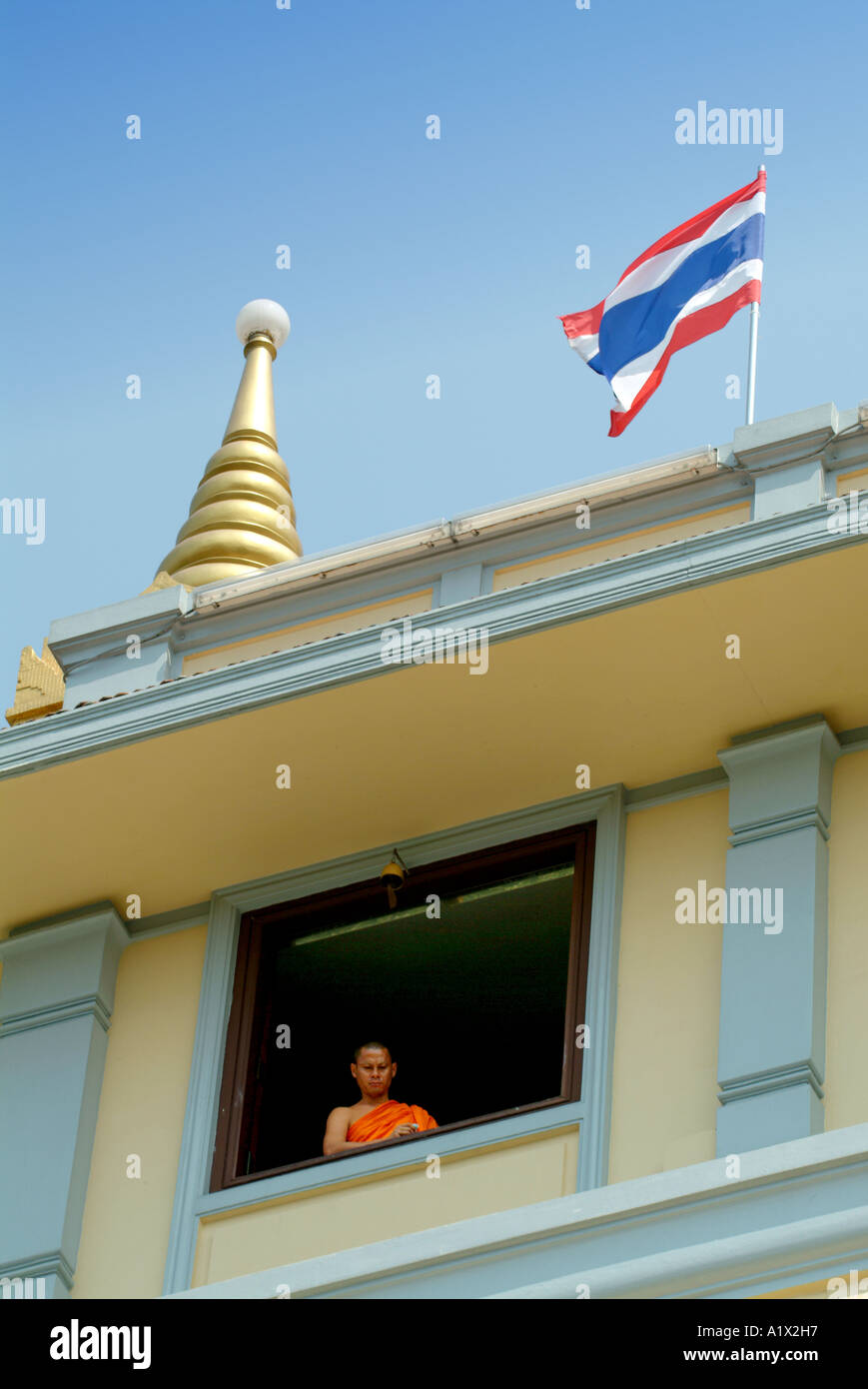 Wat Saket Bangkok Thailand Also known as the Golden mount Stock Photo - Alamy