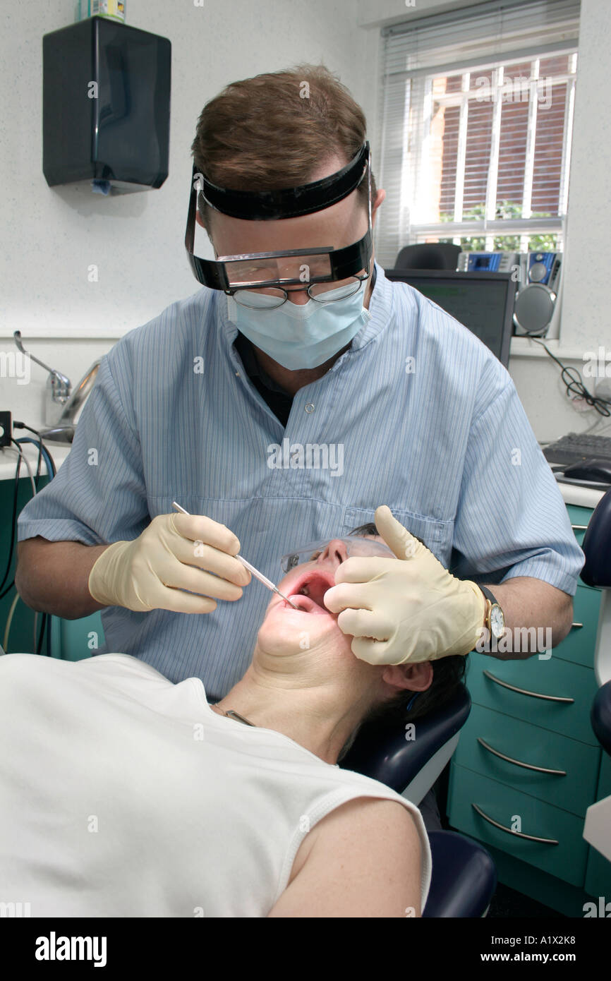 Dental Examination 6 Stock Photo - Alamy