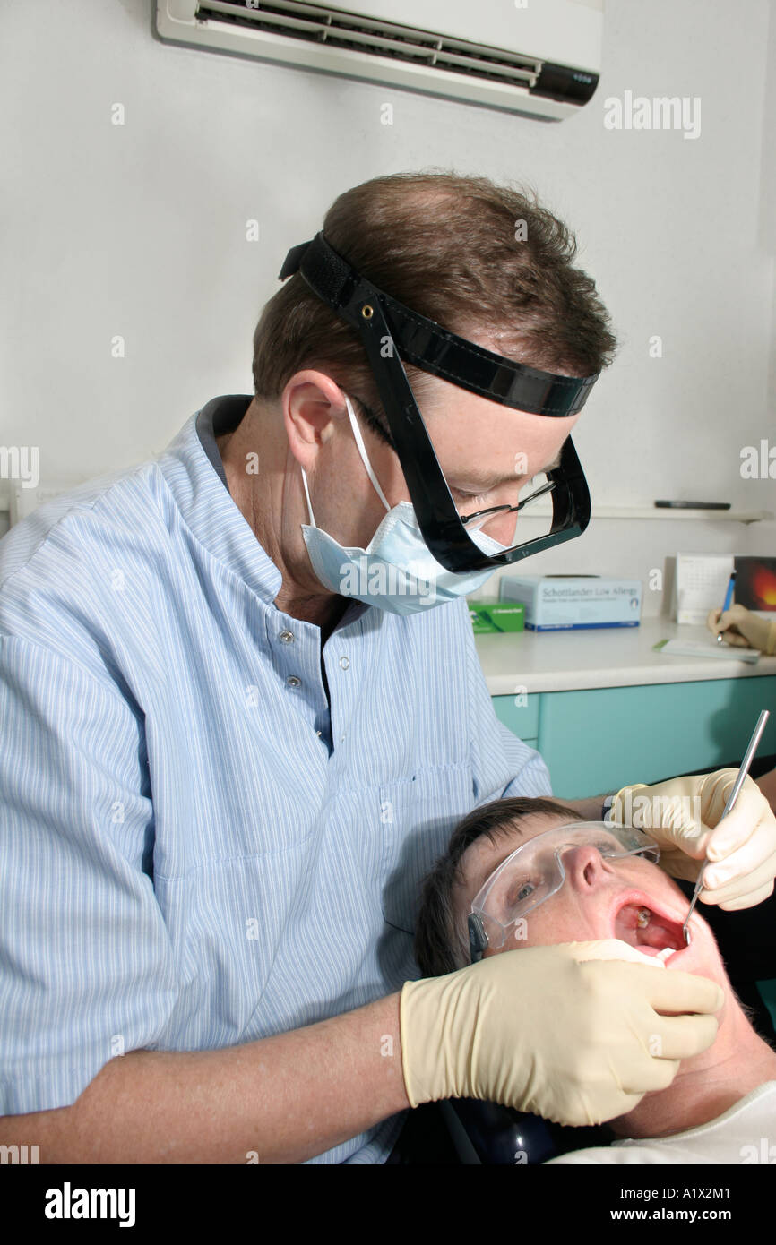 Dental Examination 2 Stock Photo - Alamy