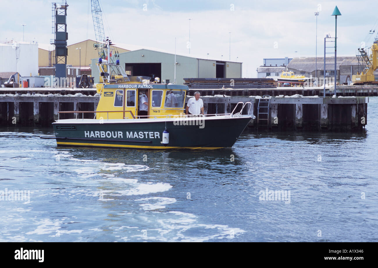 Poole Harbour Master Stock Photo - Alamy