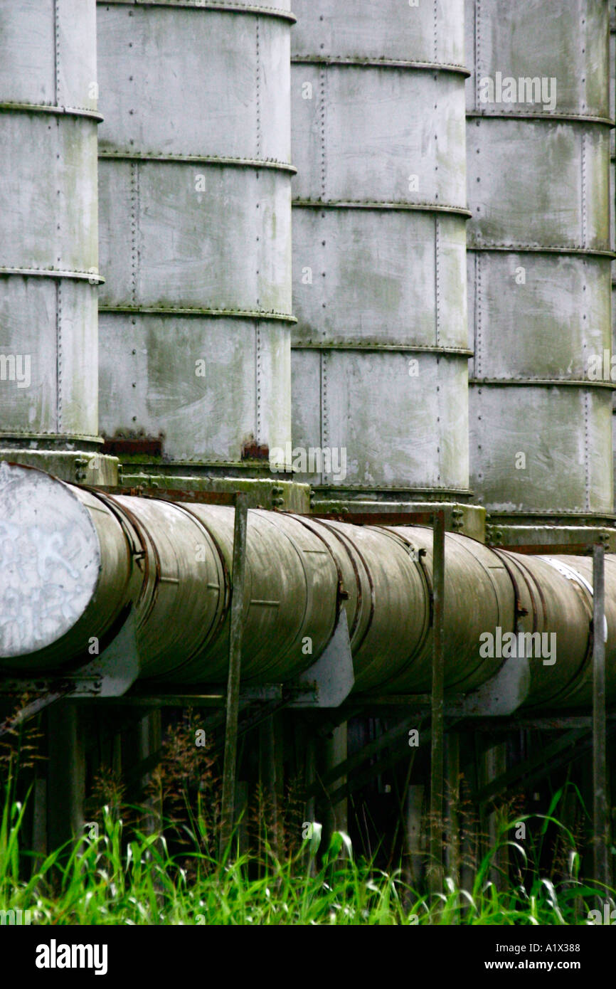Silo Farming Produce Storage Stock Photo - Alamy