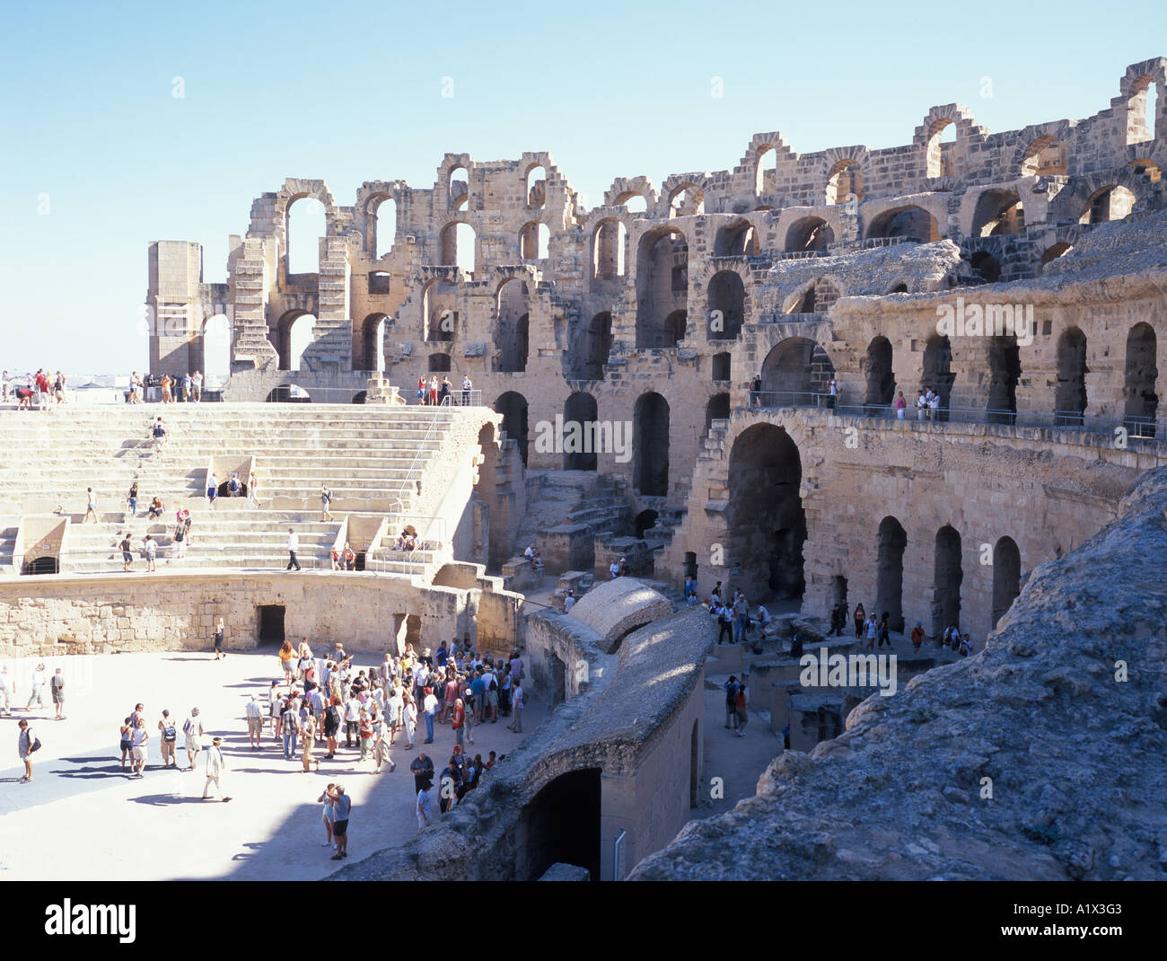 Carthage amphitheater ruins hi-res stock photography and images - Alamy