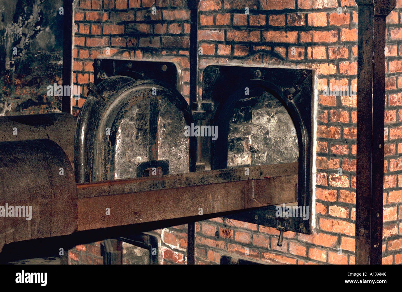 Crematorium ovens at Auschwitz extermination camp. Auschwitz Poland ... Crematorium ovens at Auschwitz extermination camp. Auschwitz Poland ...