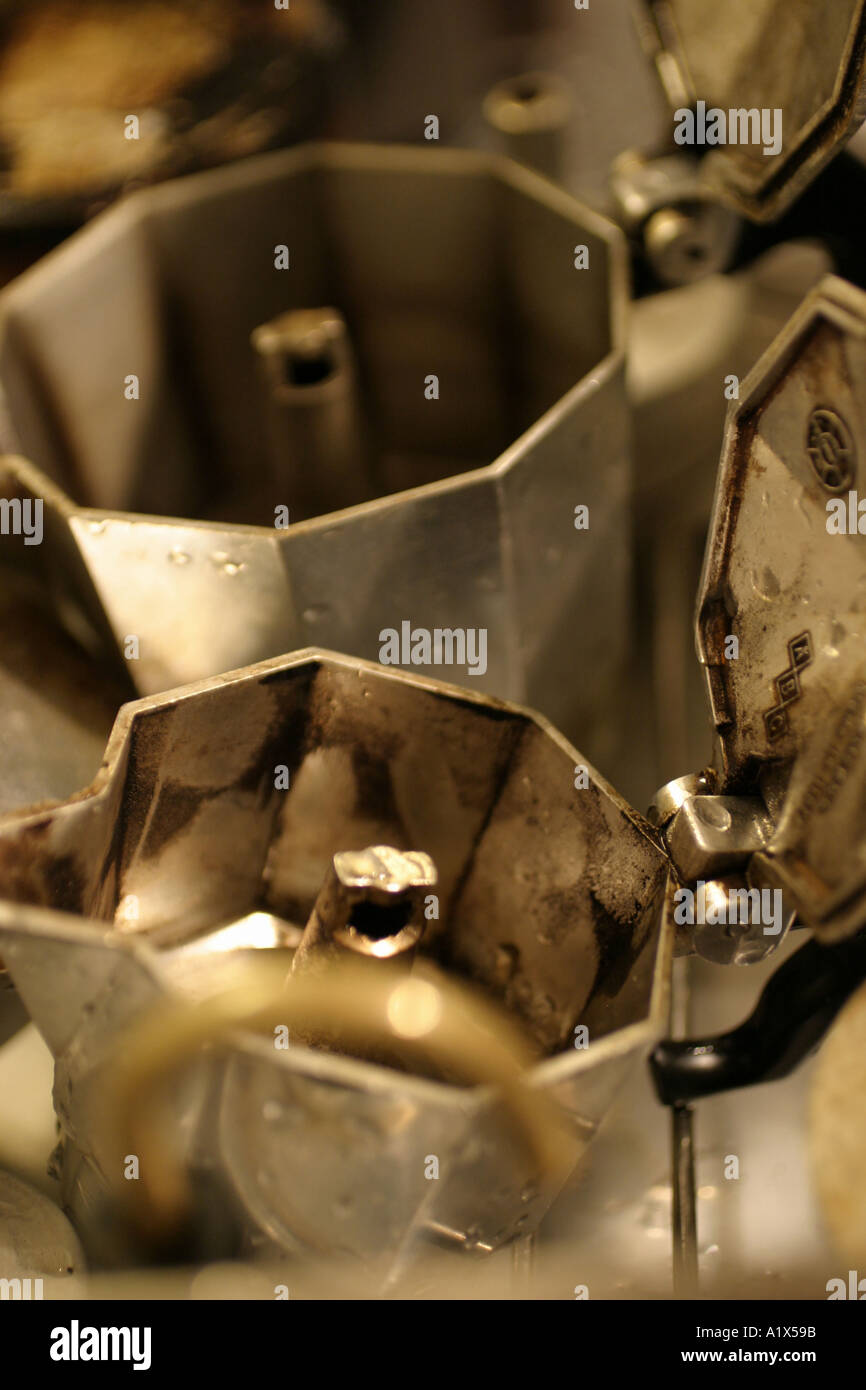 Traditional moka pots hi-res stock photography and images - Alamy