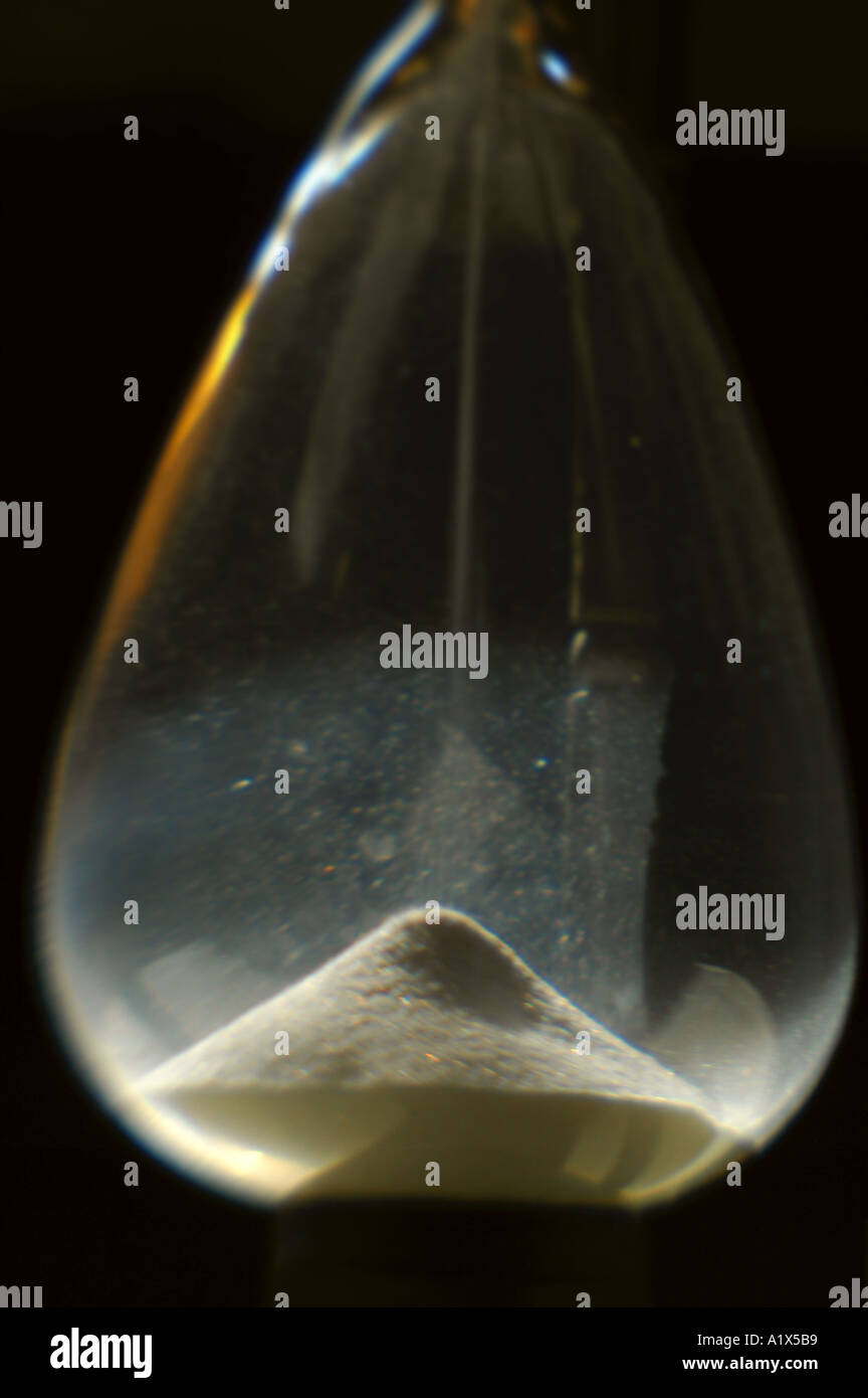 Hourglass time concept hi-res stock photography and images - Alamy