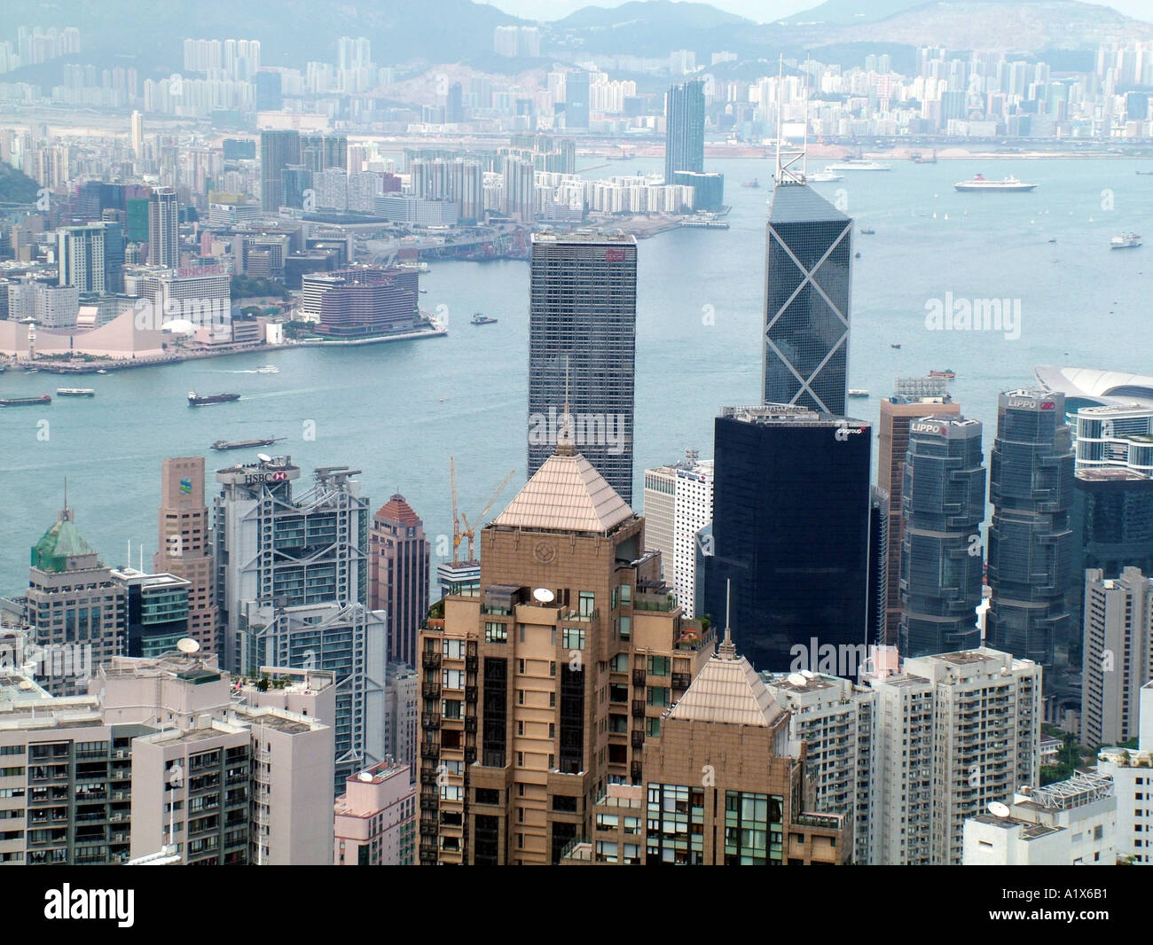 Hong kong harbour overview hi-res stock photography and images - Alamy