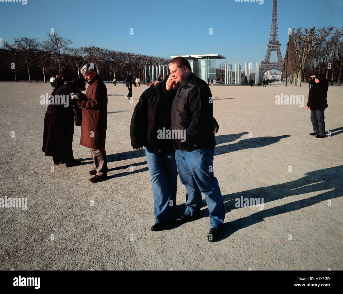 A beautiful day in winter, Place Joffre, Paris, France Stock Photo - Alamy