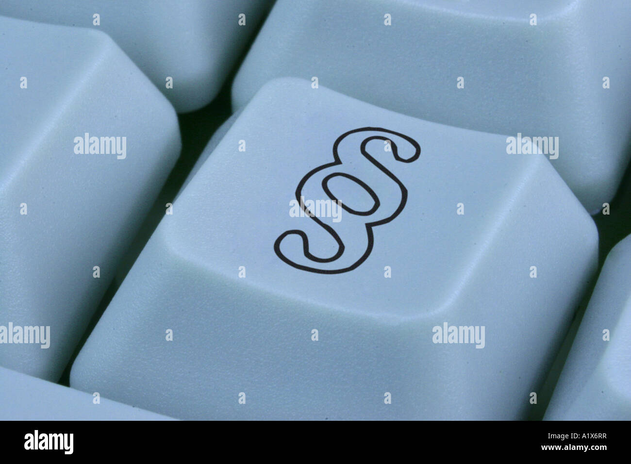 key with the paragraph sign Stock Photo - Alamy