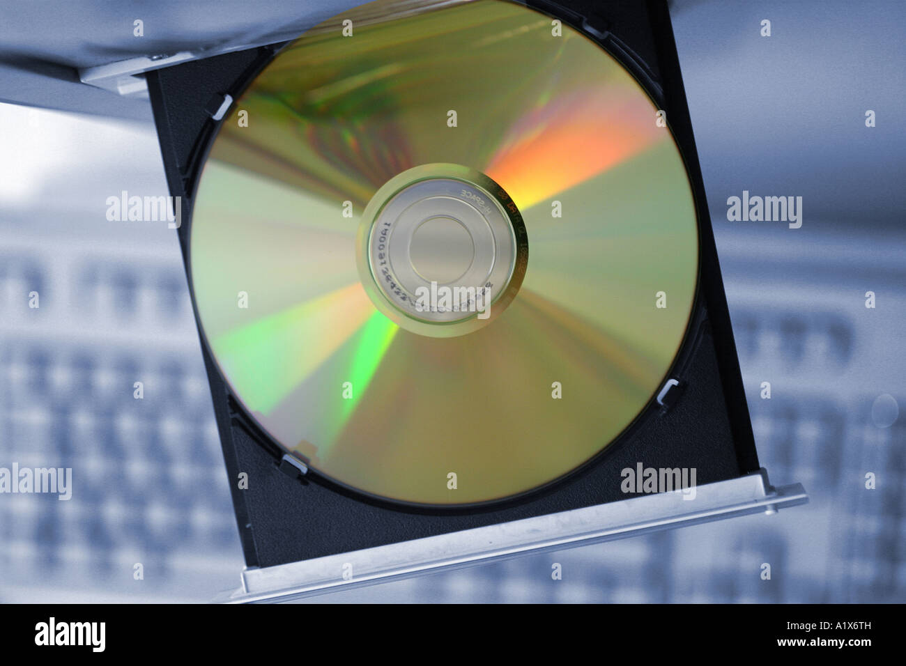 CD and keyboard Stock Photo - Alamy