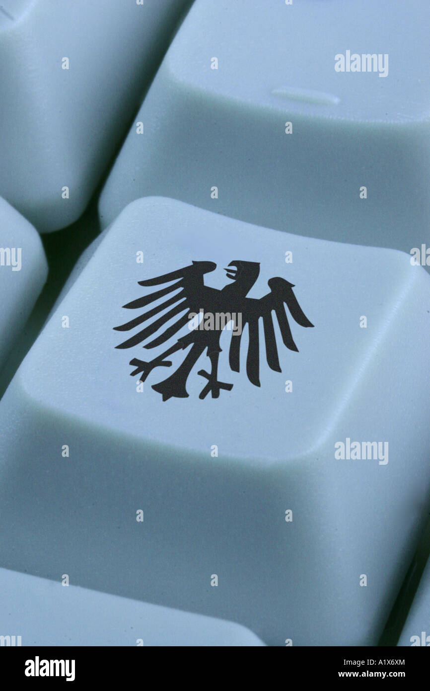 key with the federal eagle Stock Photo - Alamy