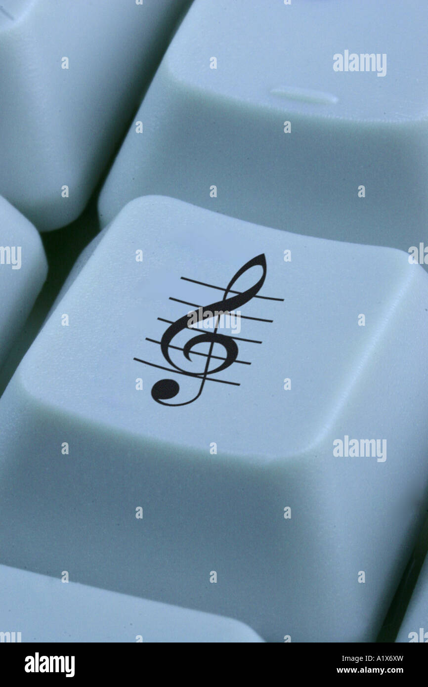 Treble clef photo hi-res stock photography and images - Alamy