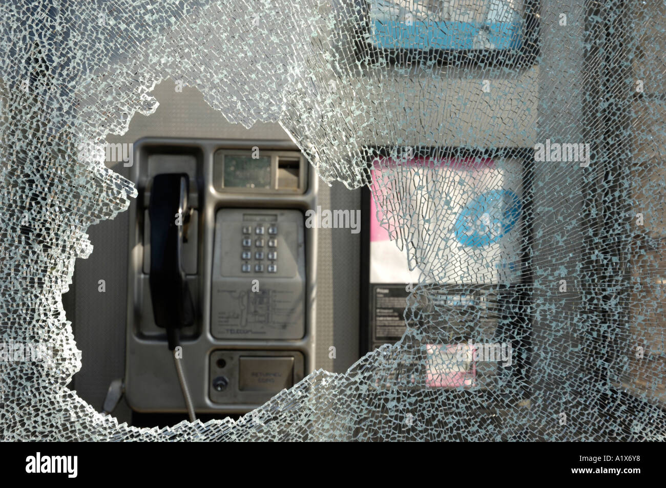 Broken phone box hi-res stock photography and images - Alamy