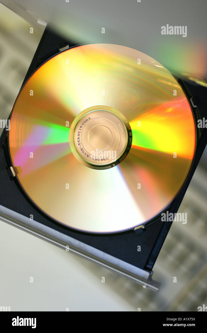 CD and keyboard Stock Photo - Alamy