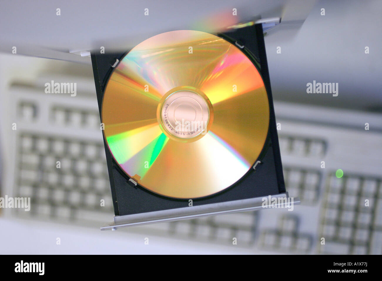 CD and keyboard Stock Photo - Alamy