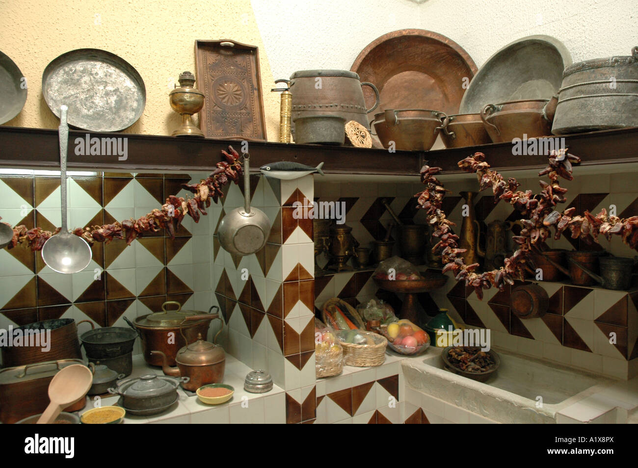 Typical tunisian house interior hi-res stock photography and images - Alamy