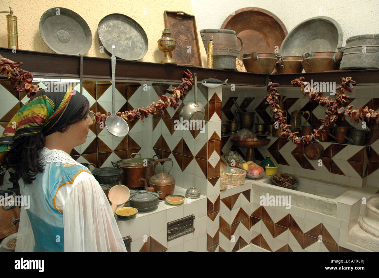 Typical tunisian house interior hi-res stock photography and images - Alamy