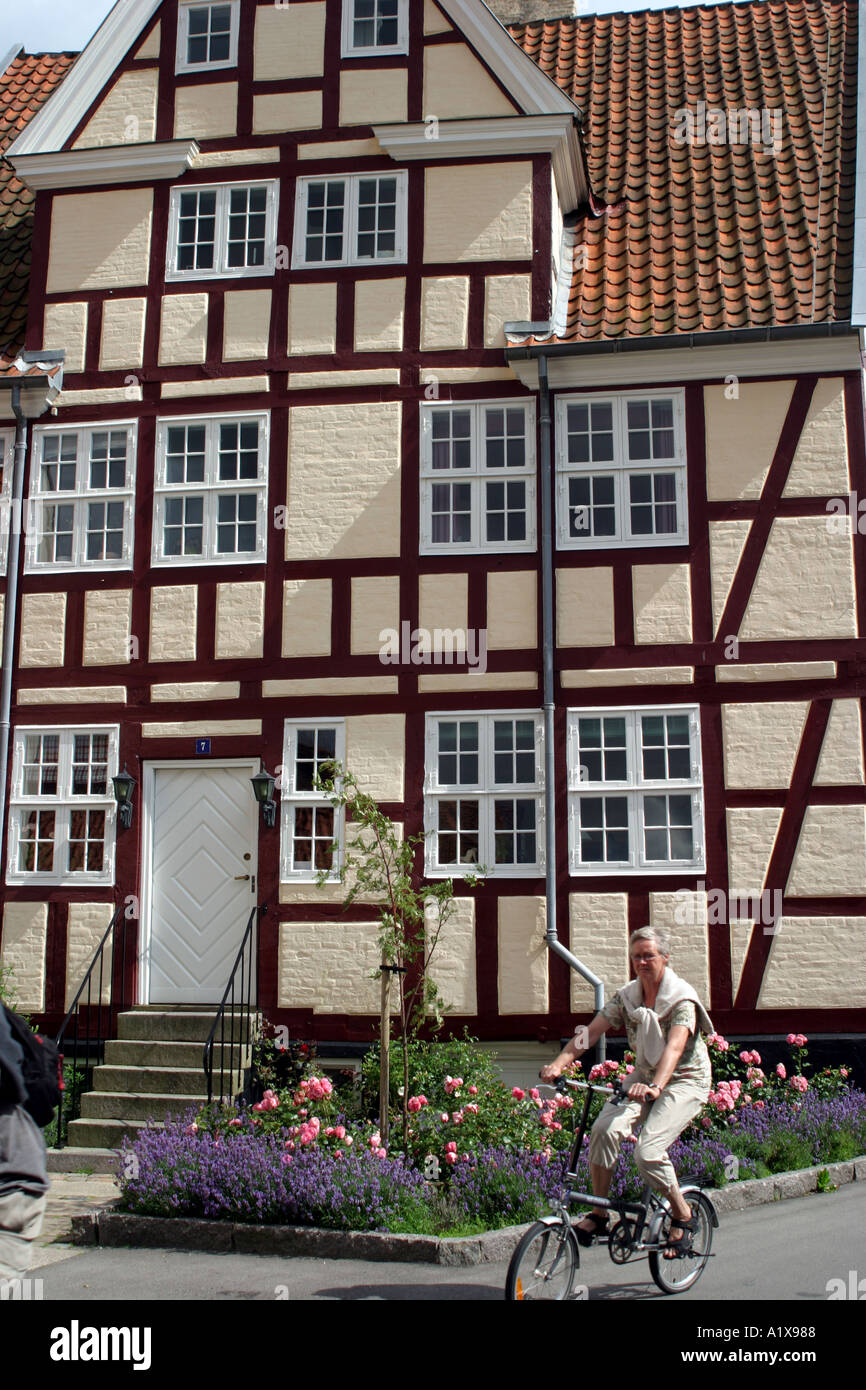 Traditional house by the canal in Copenhagen Denmark Stock Photo - Alamy