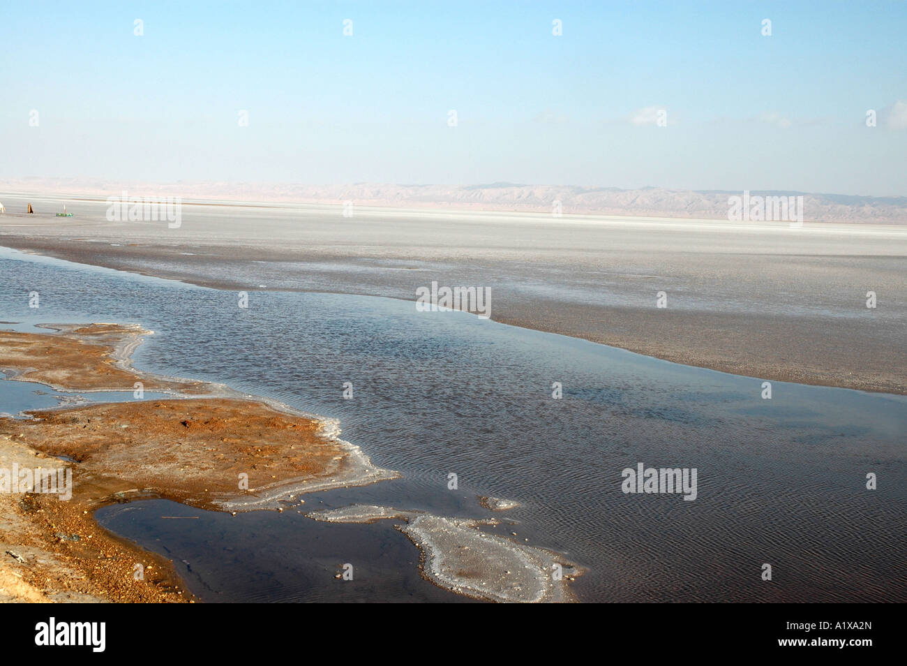 Chott el Jerid lake in Tunisia Stock Photo - Alamy