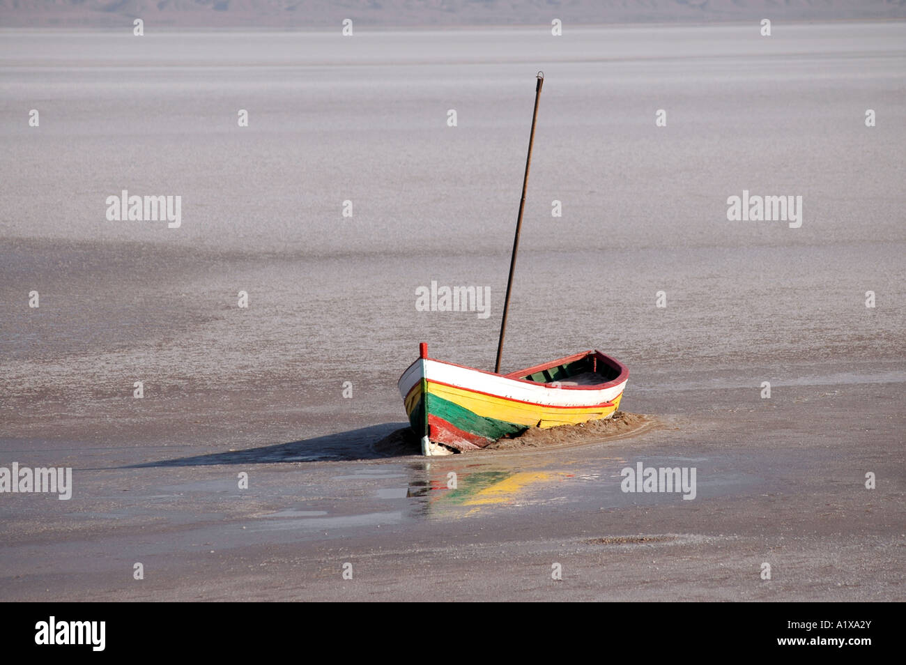 Chott el Jerid lake in Tunisia Stock Photo - Alamy